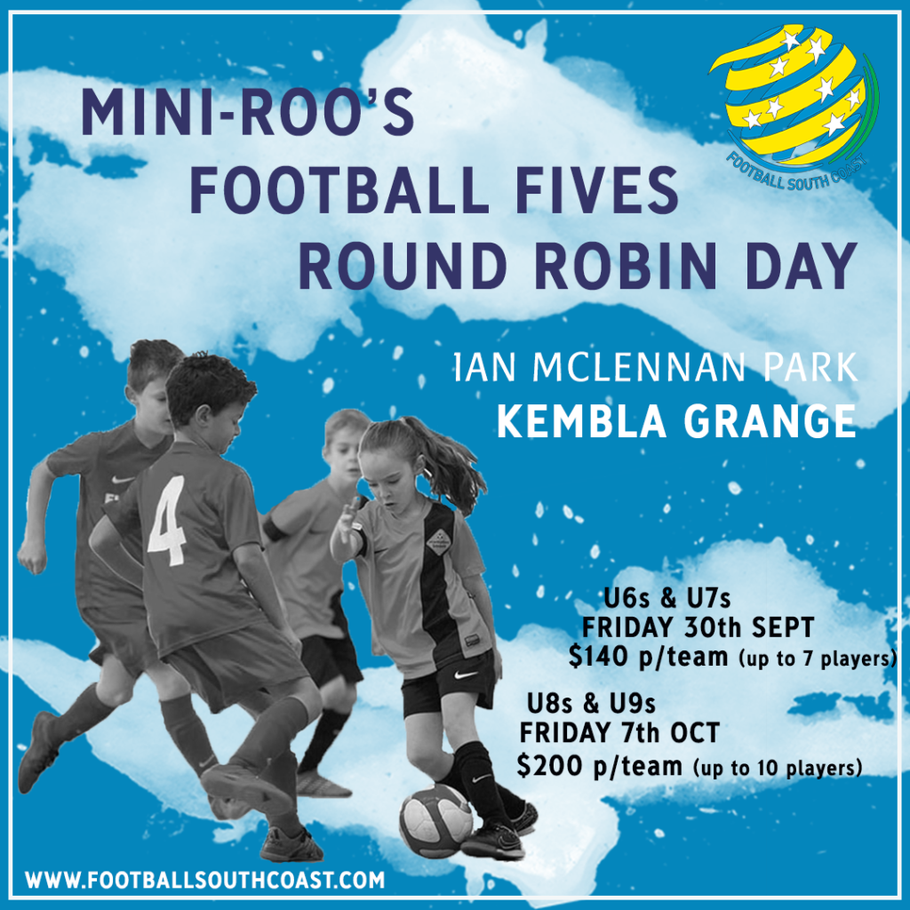 FSC Mini-Roos Round Robin Day - Football South Coast
