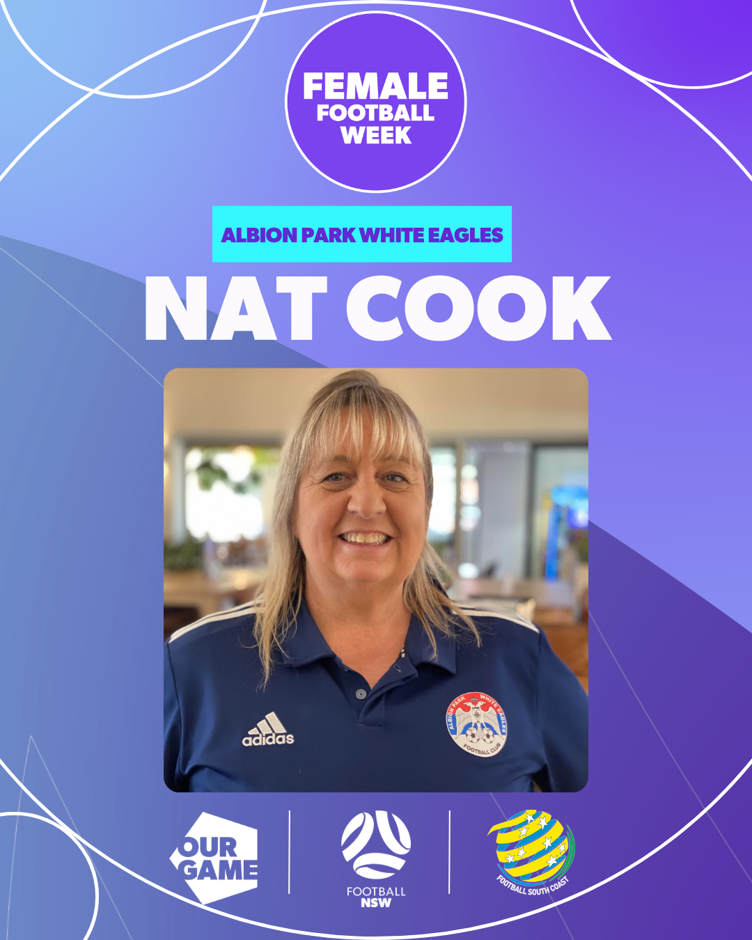 Female Football Week - Nat Cook | Albion Park White Eagles - Football ...